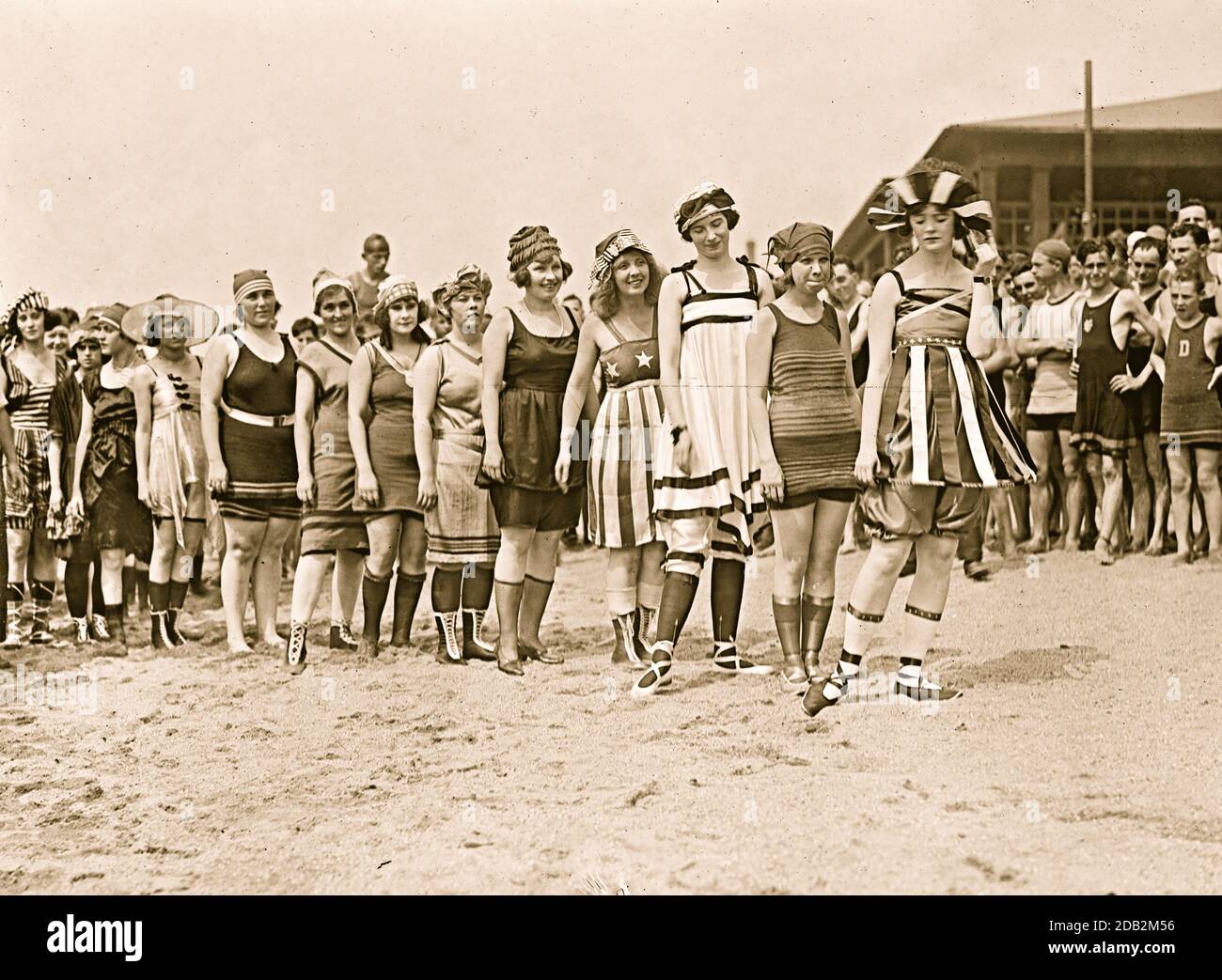 Bathing Beach Parade Stock Photo - Alamy