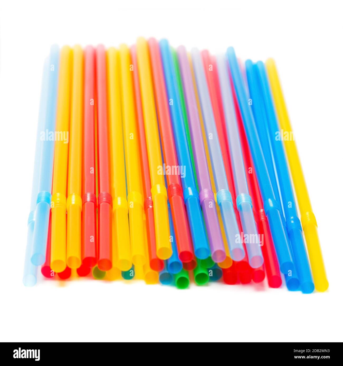 drinking straw isolated on white background Stock Photo - Alamy
