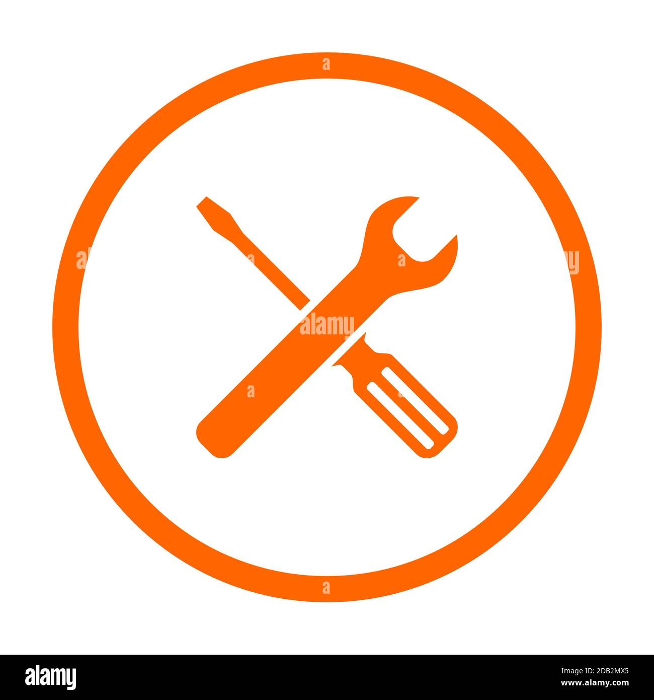 Tools and circle Stock Photo - Alamy