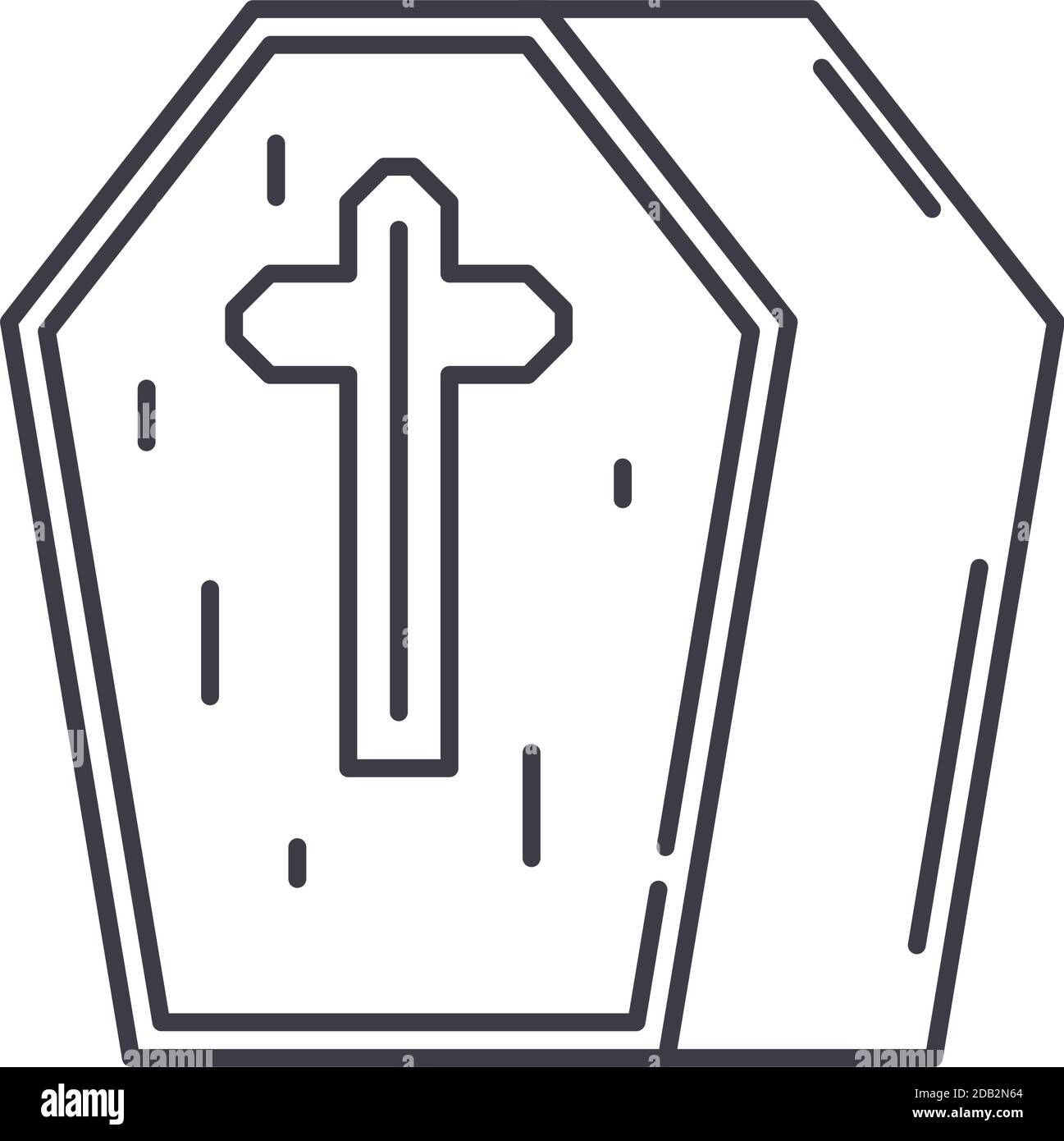 Casket wreath Stock Vector Images - Alamy