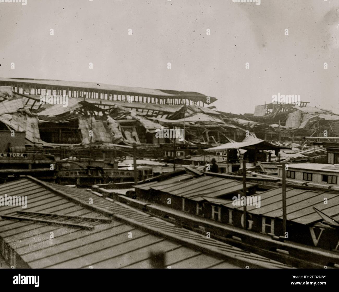Black tom munitions depot 1916 hi-res stock photography and images - Alamy