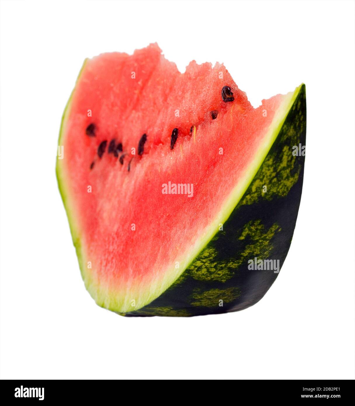 watermelon slice isolated on white background Stock Photo - Alamy