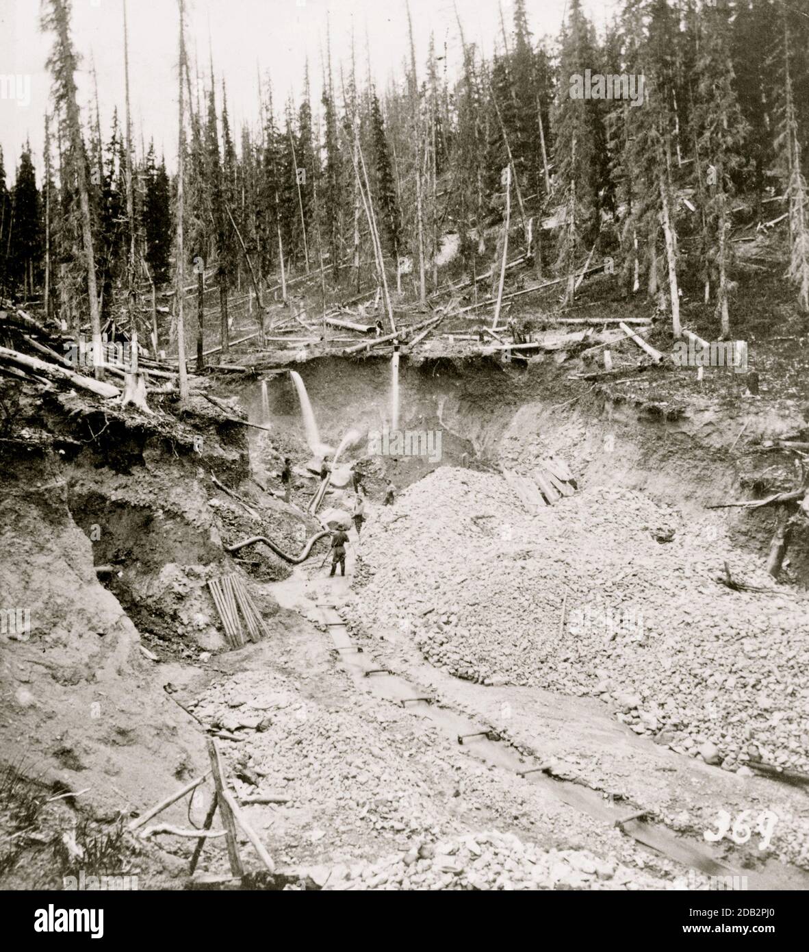 Hydraulic Mining California High Resolution Stock Photography and ...