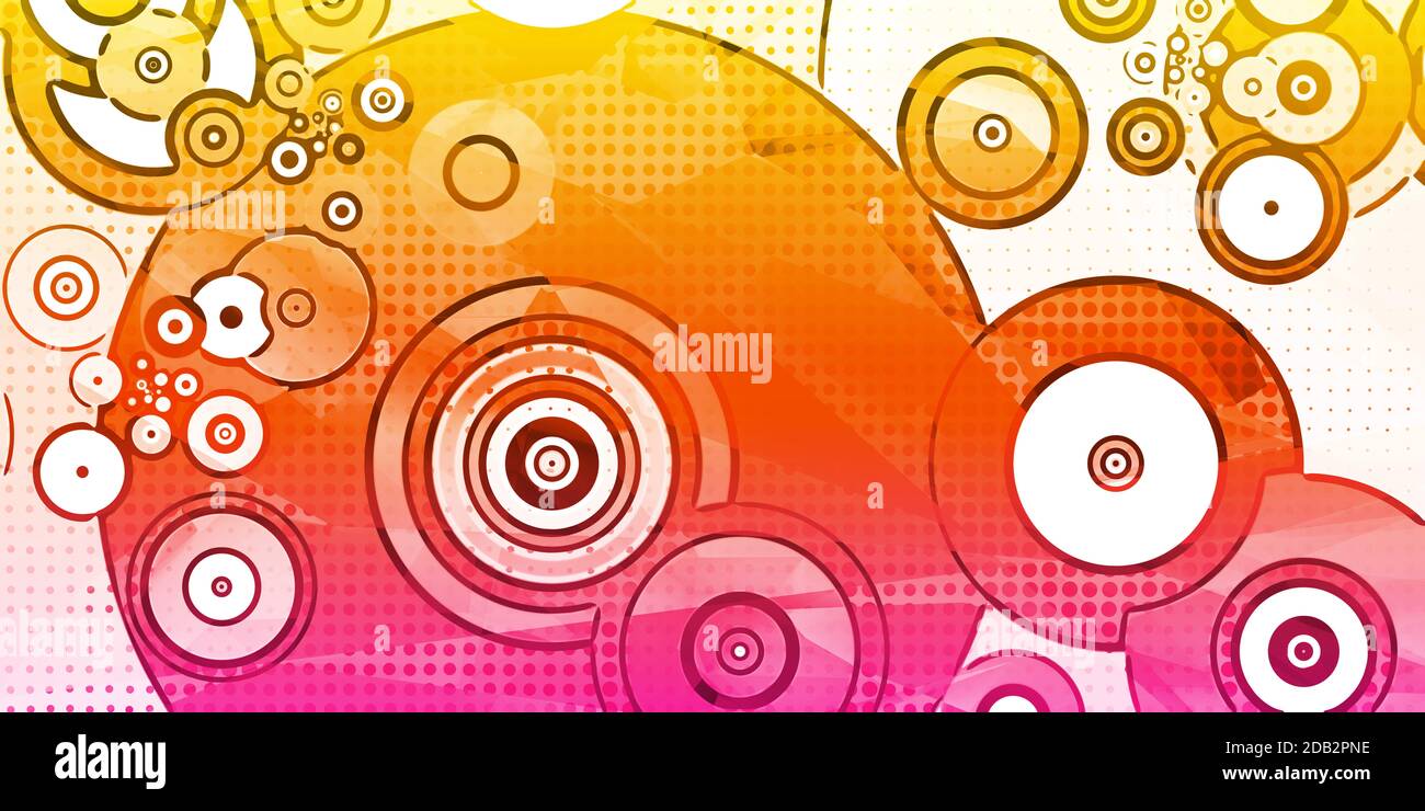 Fun Abstract Background with Design Element Concept Stock Photo - Alamy