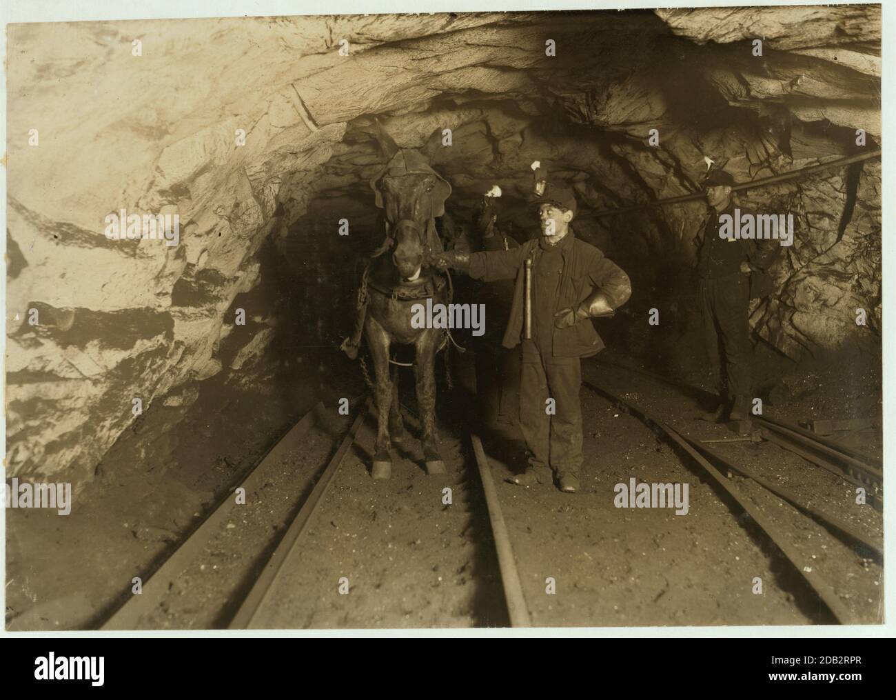 A young leader and a driver, Shaft #6, Pennsylvania Coal Company ...