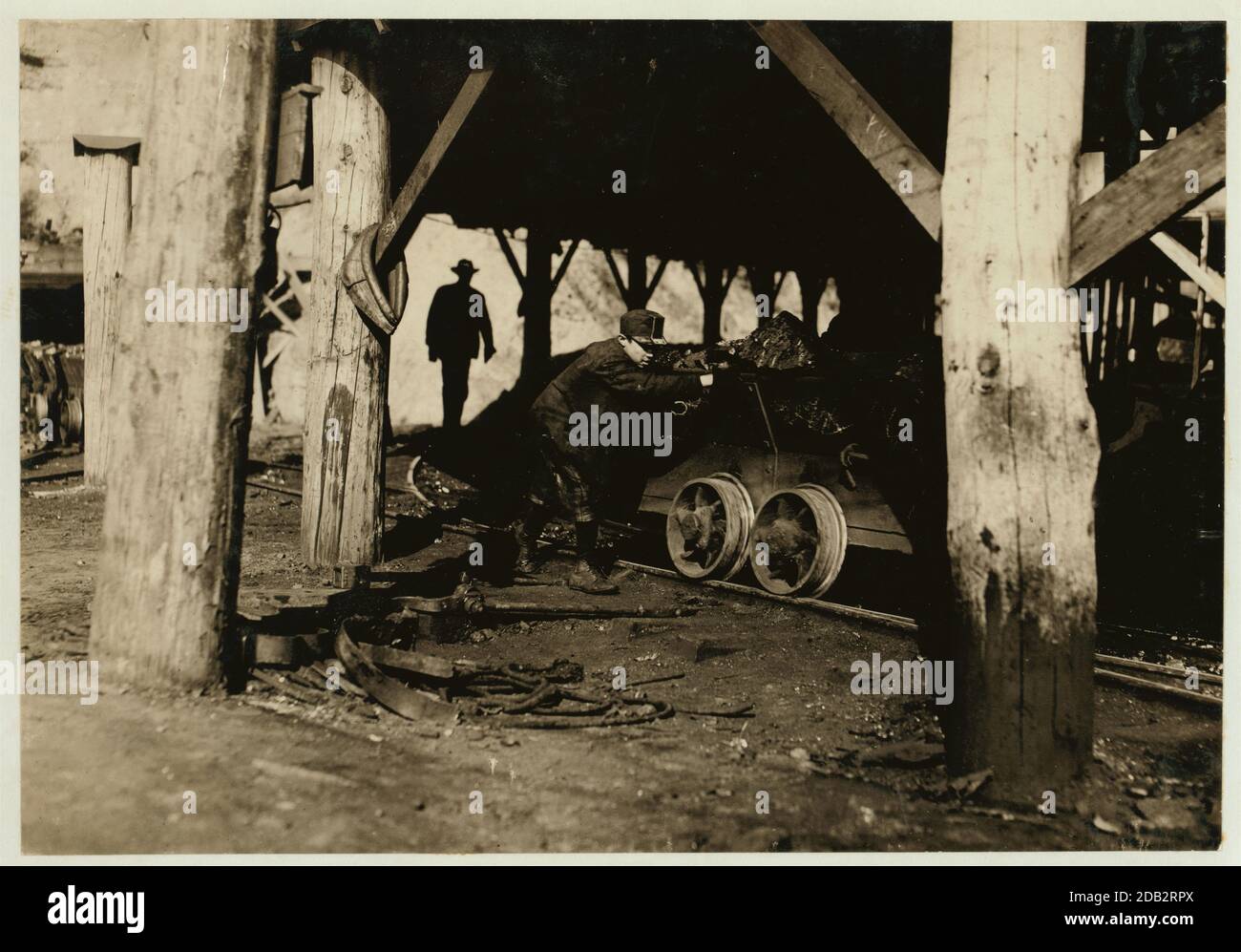 Hard work and dangerous for such a young boy. James O'Dell, a greaser ...