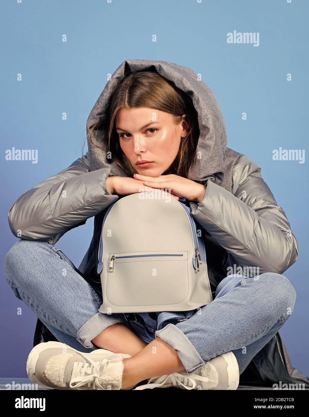 Winter outfit concept. Aesthetically pleasing style. Inspiring wardrobe ...