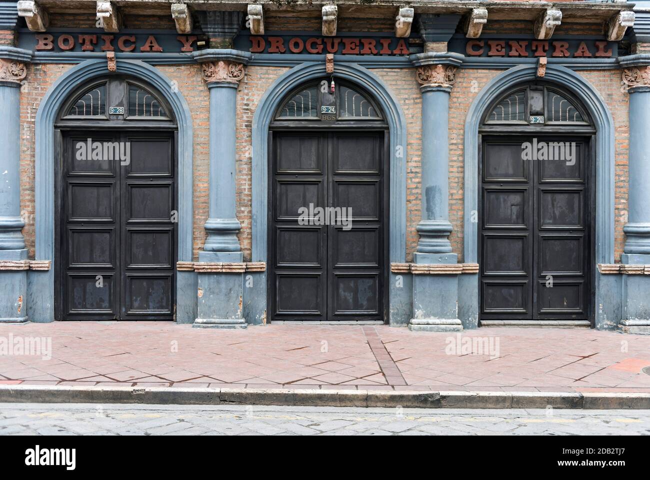 UNESCO World Heritage, Cuenca, Azuay Provence, Ecuador Stock Photo - Alamy