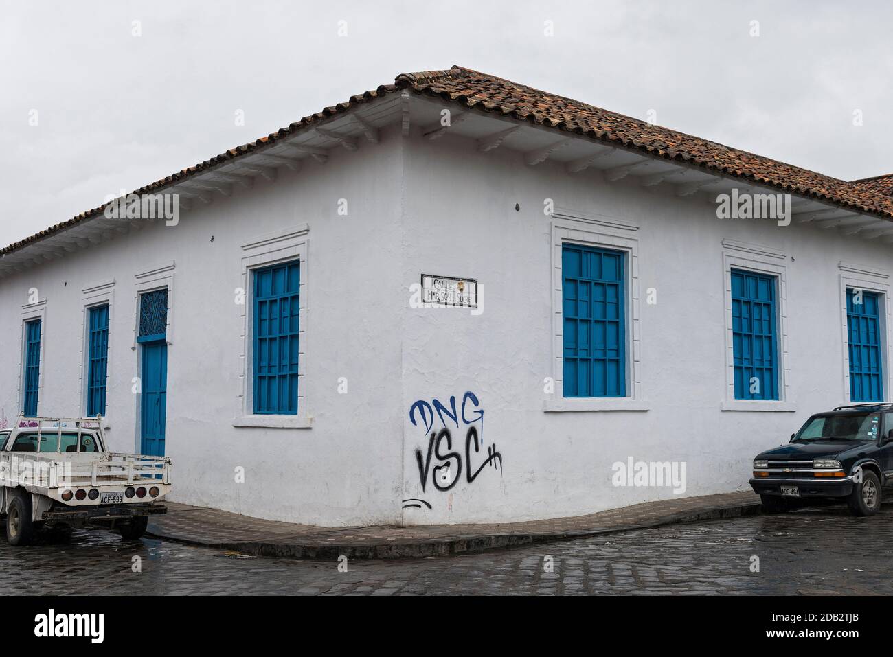 UNESCO World Heritage, Cuenca, Azuay Provence, Ecuador Stock Photo - Alamy