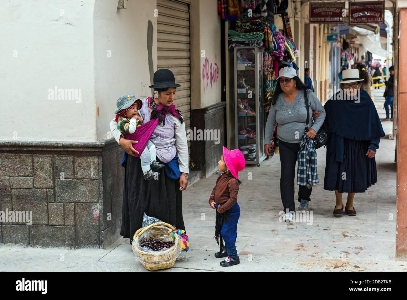 UNESCO World Heritage, Cuenca, Azuay Provence, Ecuador Stock Photo - Alamy