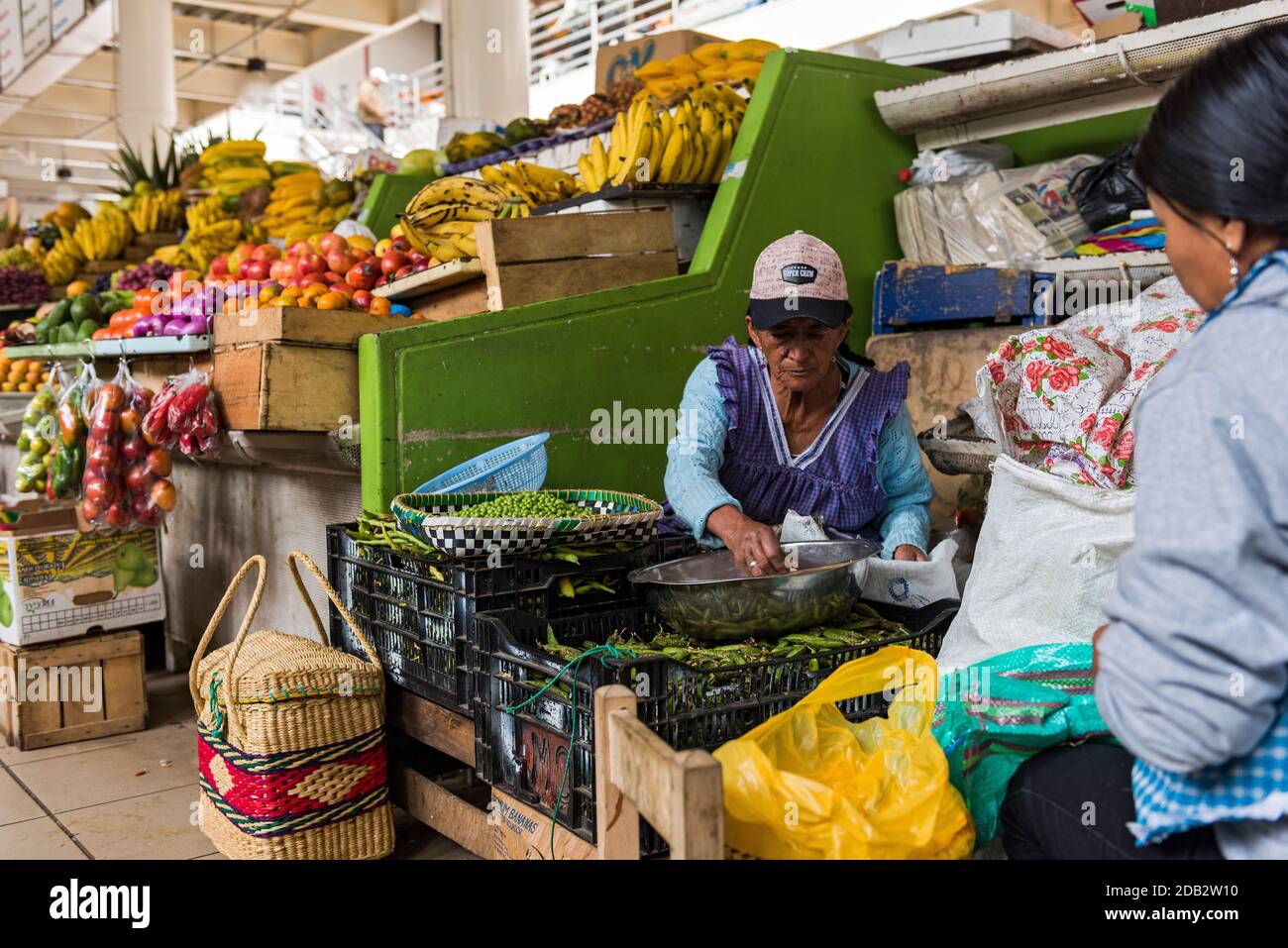 UNESCO World Heritage, Cuenca, Azuay Provence, Ecuador Stock Photo - Alamy