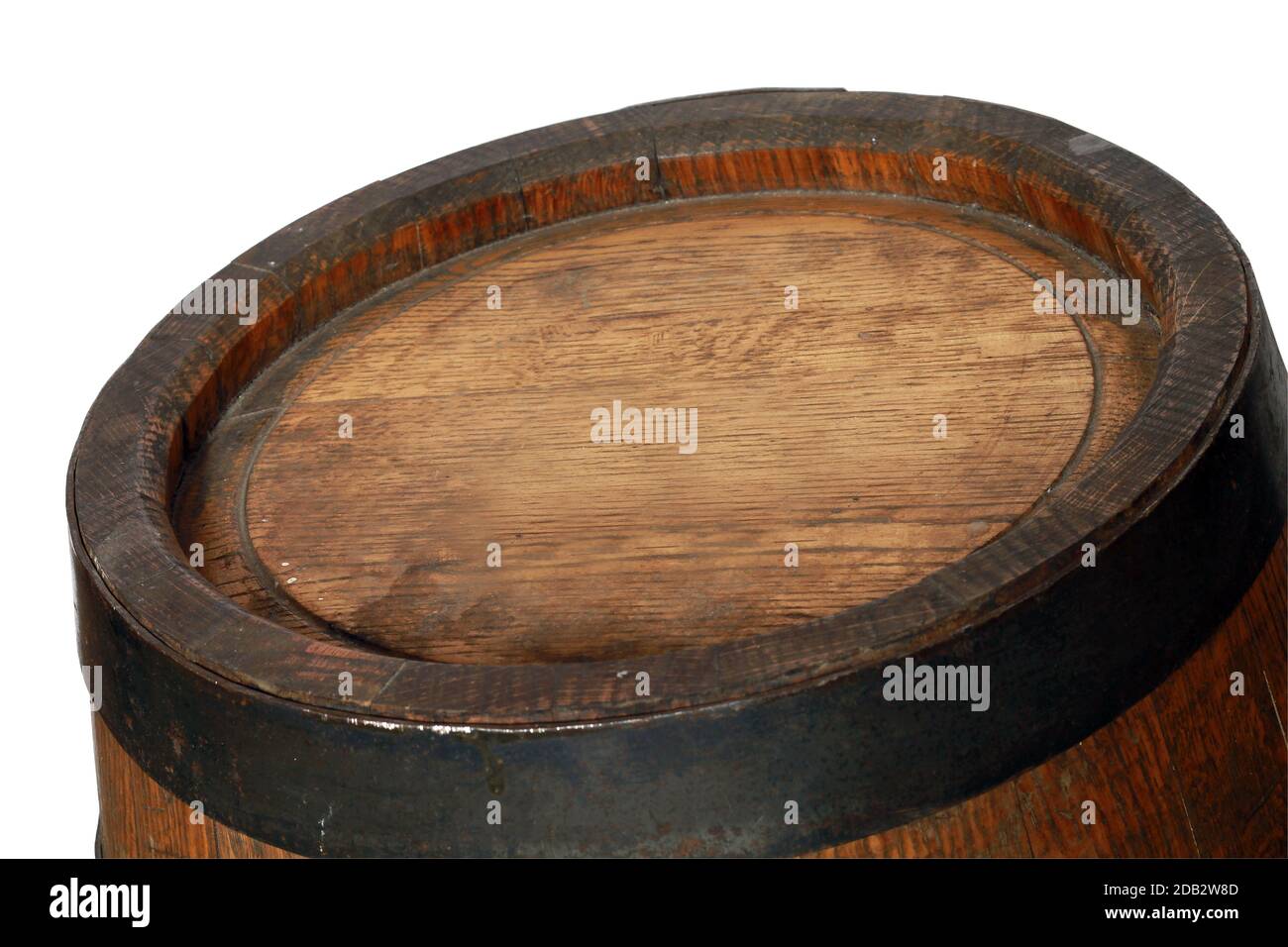 Old wooden barrel side hi-res stock photography and images - Alamy