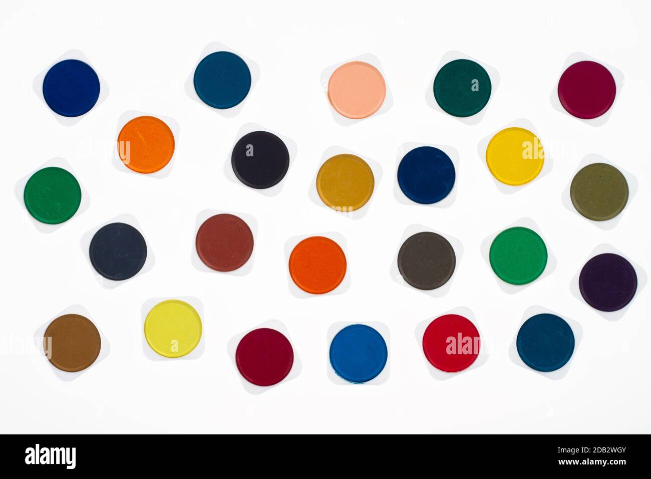 Set of multicolored watercolor paints Stock Photo - Alamy Set of multicolored watercolor paints Stock Photo - Alamy