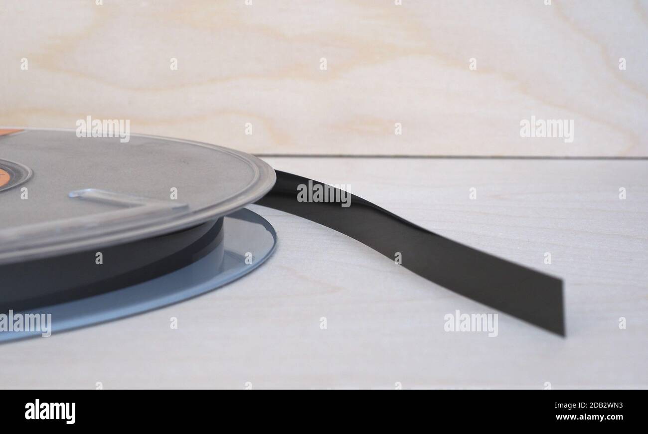 reel of magnetic tape for computer data storage Stock Photo - Alamy