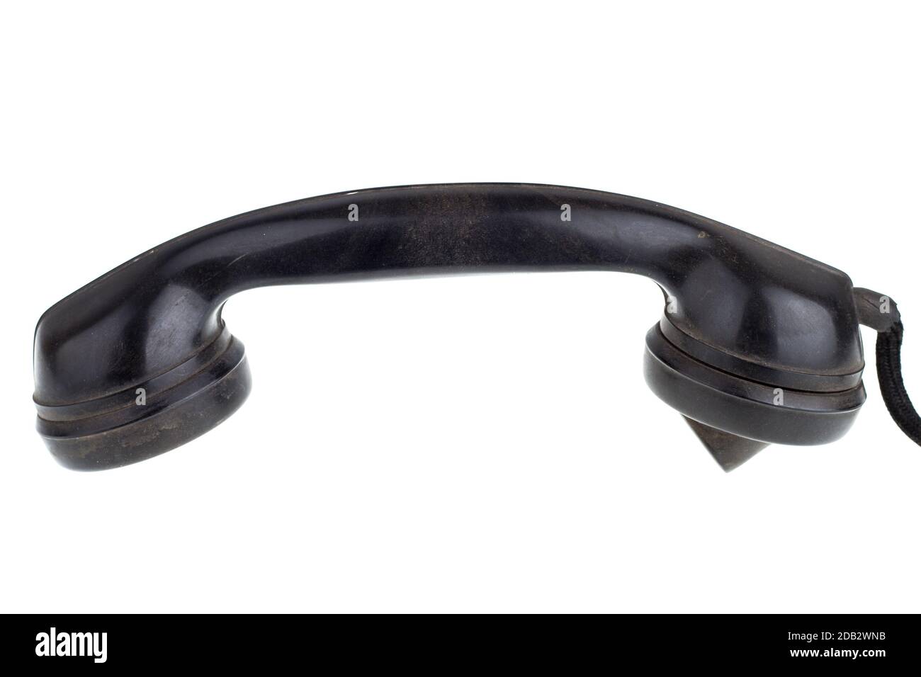 Old Retro telephone - earphone Stock Photo - Alamy