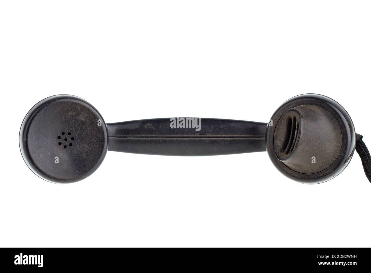 Old Retro telephone - earphone Stock Photo - Alamy