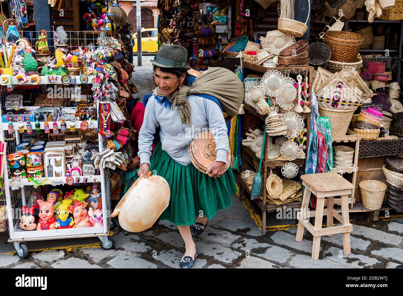 UNESCO World Heritage, Cuenca, Azuay Provence, Ecuador Stock Photo - Alamy