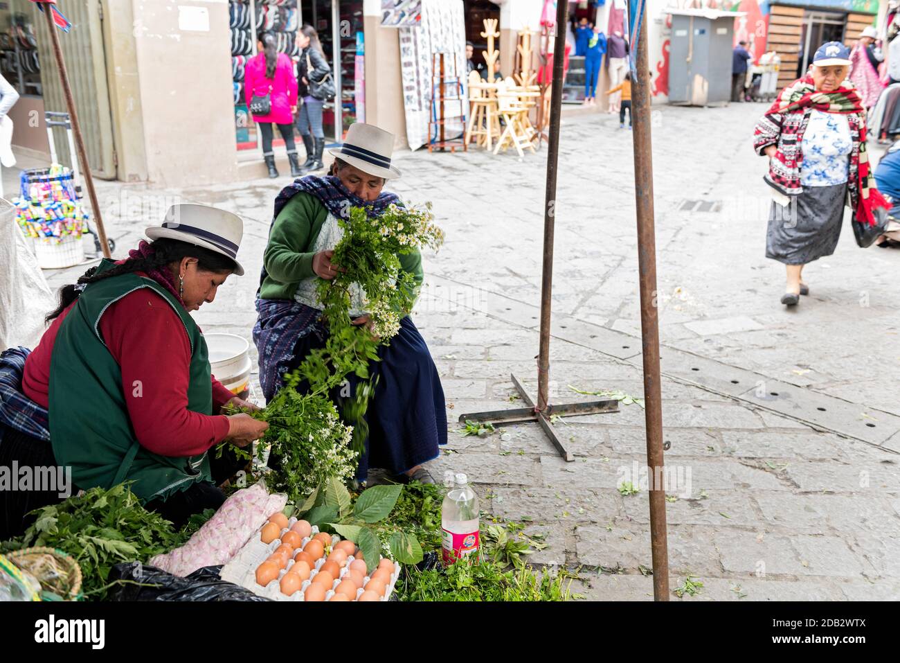 UNESCO World Heritage, Cuenca, Azuay Provence, Ecuador Stock Photo - Alamy