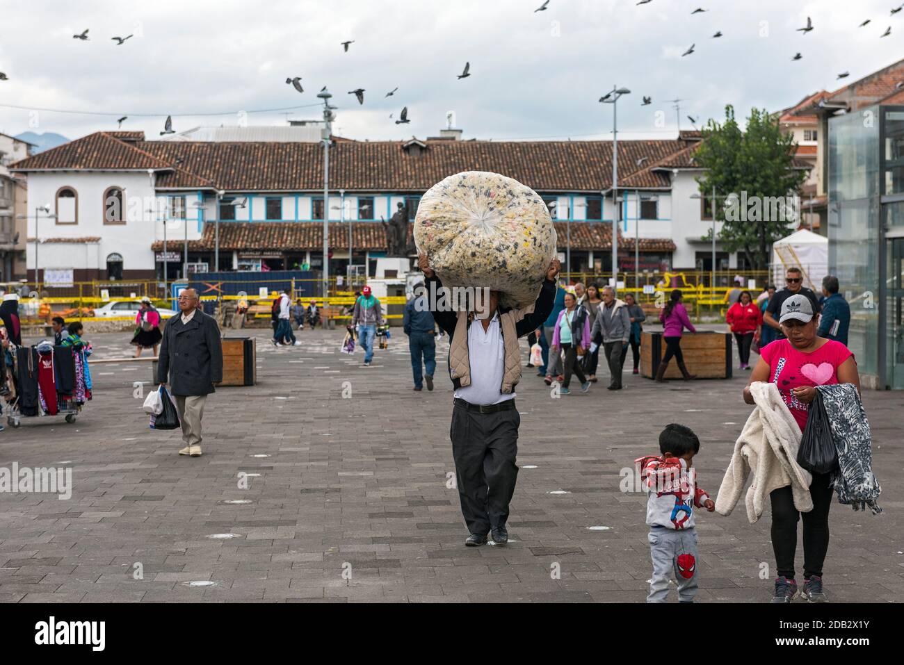 UNESCO World Heritage, Cuenca, Azuay Provence, Ecuador Stock Photo - Alamy