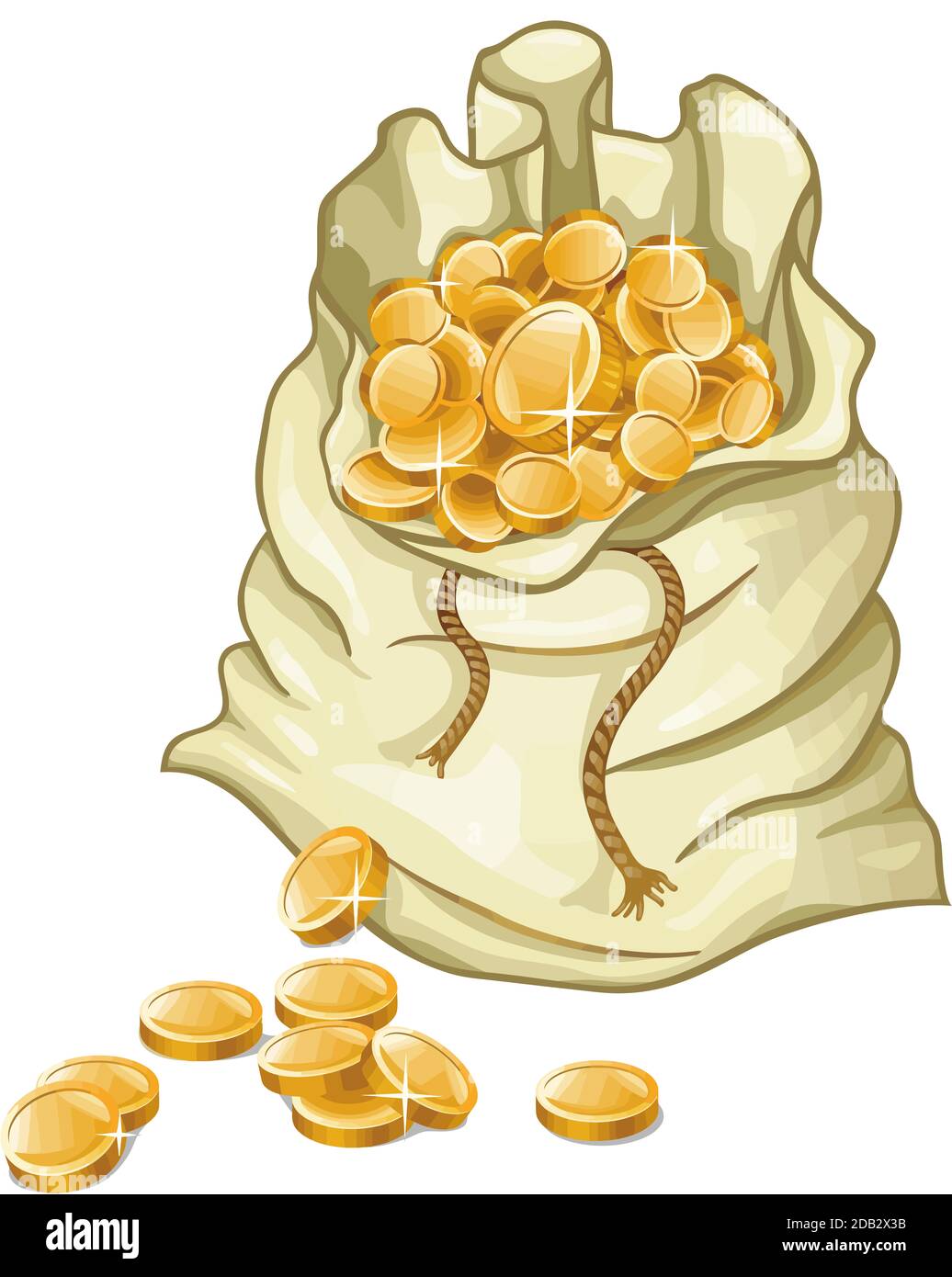 Bag Of Gold Coins