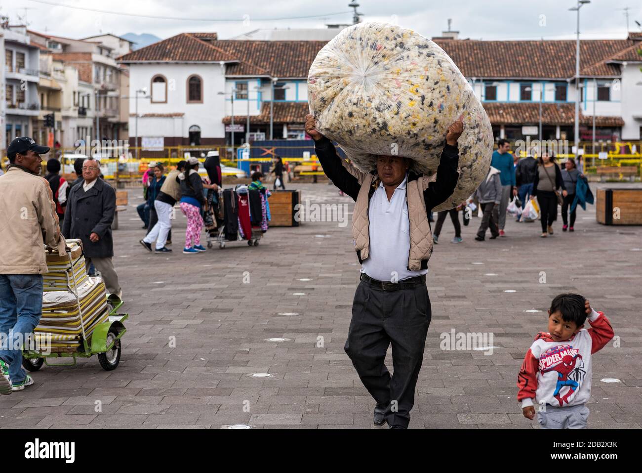 UNESCO World Heritage, Cuenca, Azuay Provence, Ecuador Stock Photo - Alamy