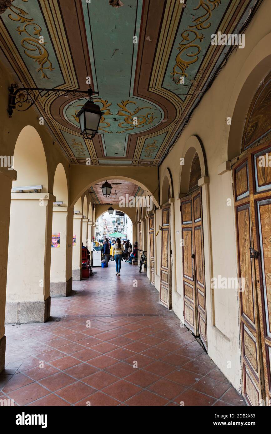 UNESCO World Heritage, Cuenca, Azuay Provence, Ecuador Stock Photo - Alamy