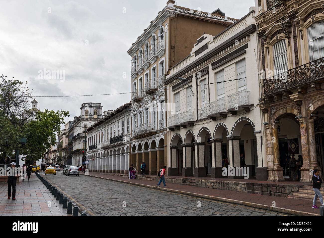 UNESCO World Heritage, Cuenca, Azuay Provence, Ecuador Stock Photo - Alamy