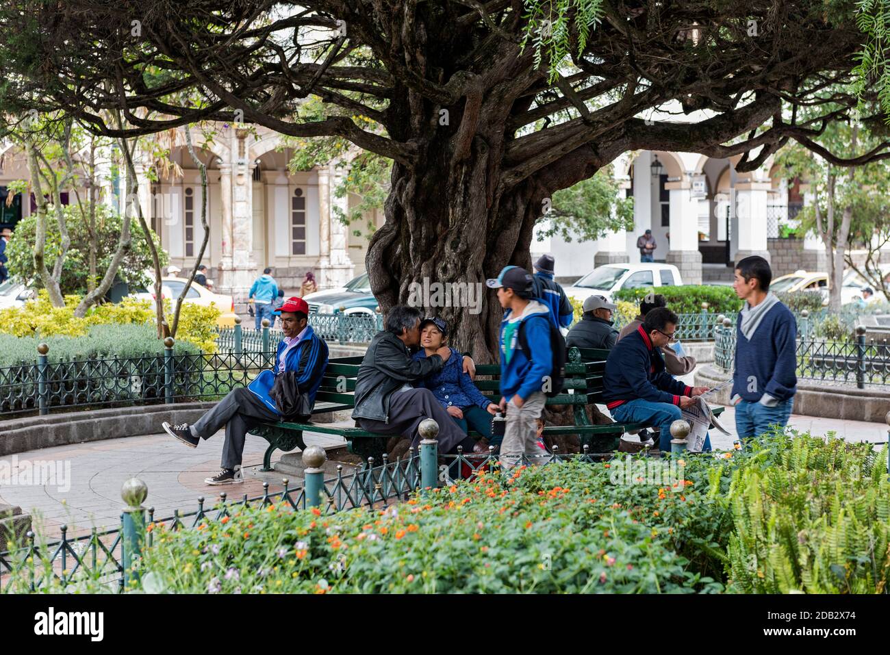 UNESCO World Heritage, Cuenca, Azuay Provence, Ecuador Stock Photo - Alamy
