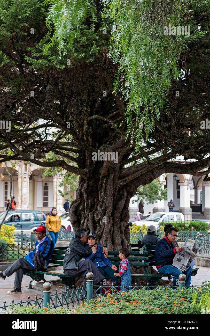UNESCO World Heritage, Cuenca, Azuay Provence, Ecuador Stock Photo - Alamy