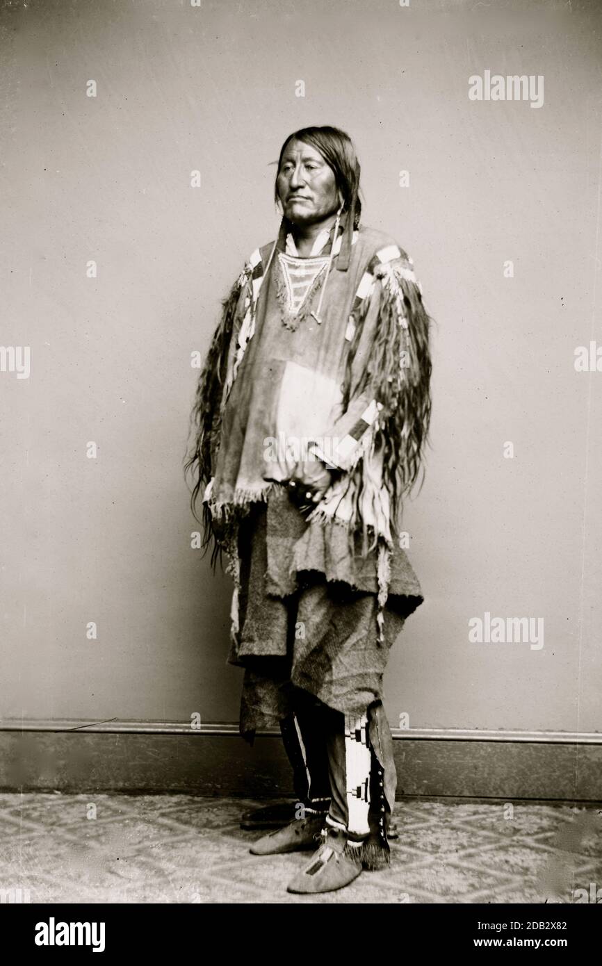 Crow Indian Chief Stock Photo - Alamy