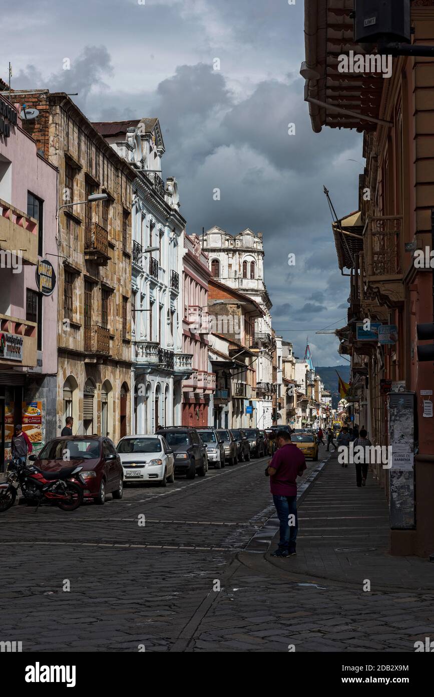 UNESCO World Heritage, Cuenca, Azuay Provence, Ecuador Stock Photo - Alamy