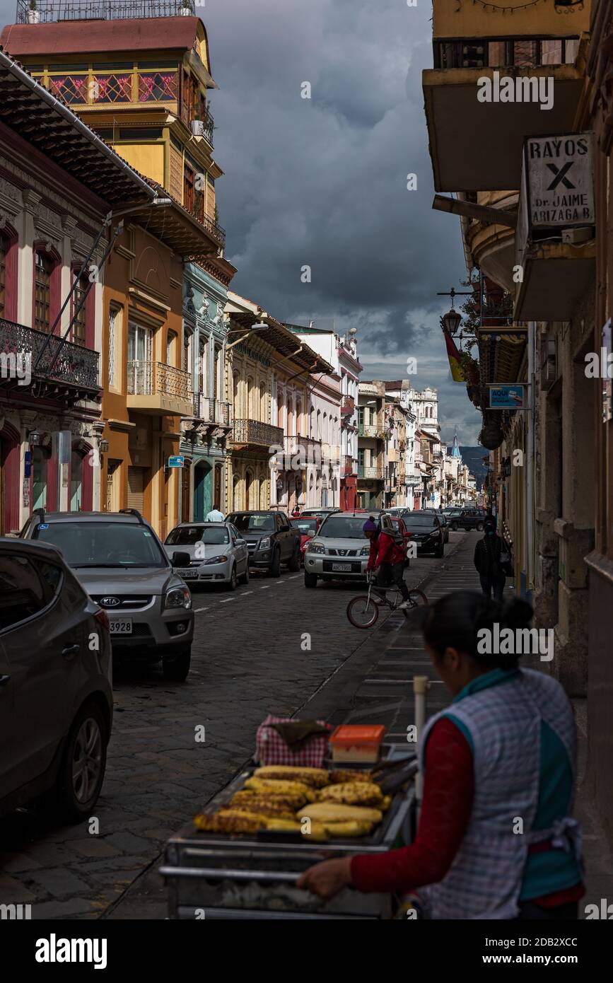 UNESCO World Heritage, Cuenca, Azuay Provence, Ecuador Stock Photo - Alamy