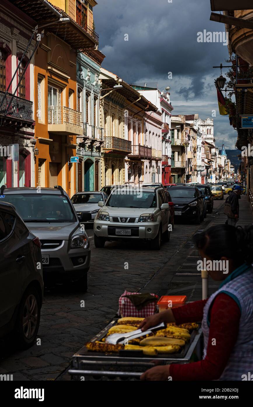 UNESCO World Heritage, Cuenca, Azuay Provence, Ecuador Stock Photo - Alamy