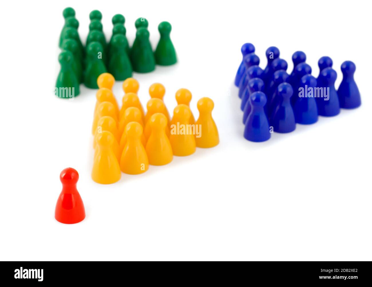 Economic crisis business partnership Cut Out Stock Images & Pictures ...