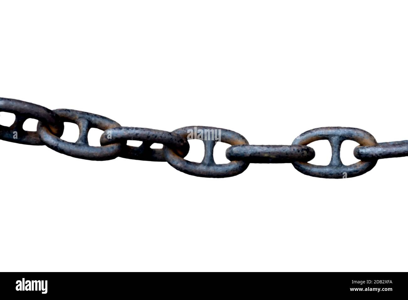 chain close-up isolated on white background Stock Photo - Alamy