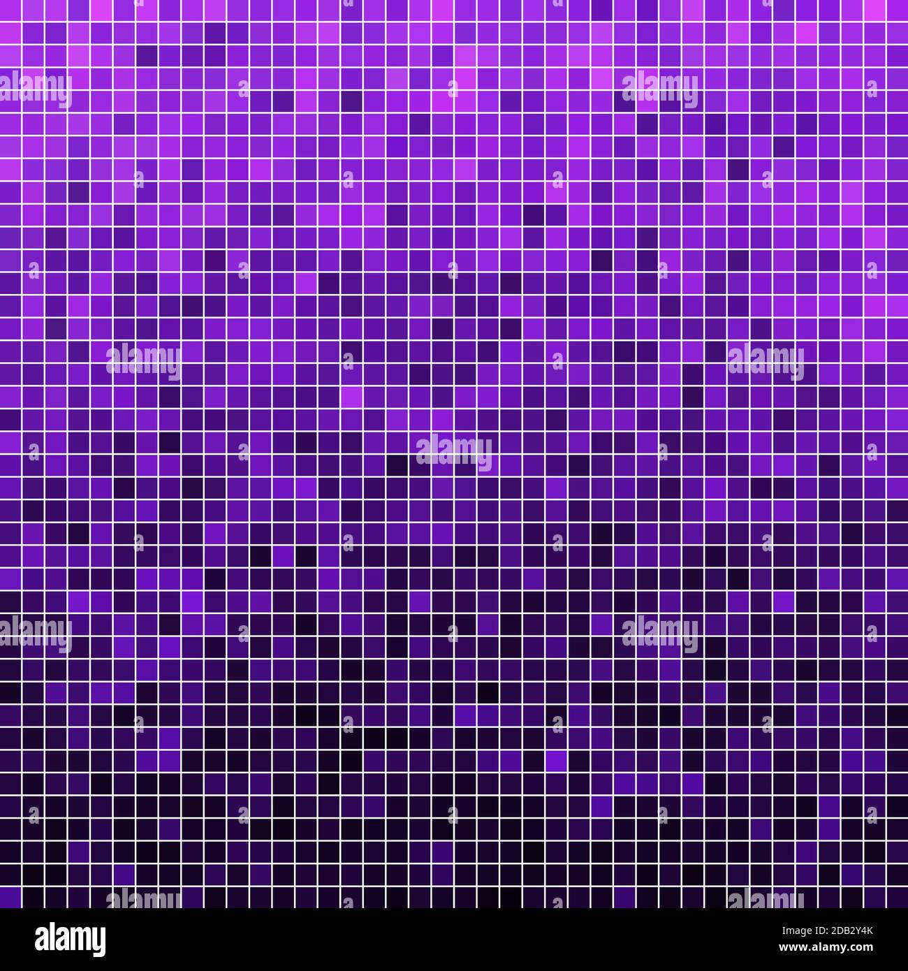 abstract square pixel mosaic background - violet Stock Photo - Alamy