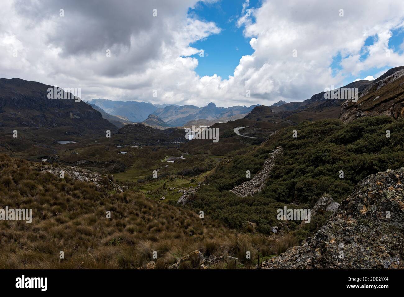 El Cajas National Park, Ecuador Stock Photo - Alamy