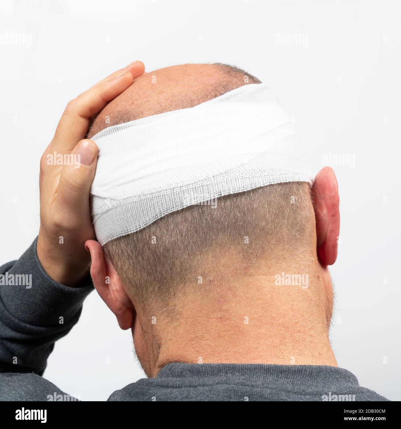Bandaged Head Hospital High Resolution Stock Photography and Images - Alamy