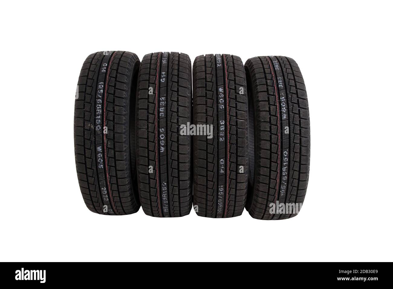 A closeup shot of tires on a white background Stock Photo - Alamy