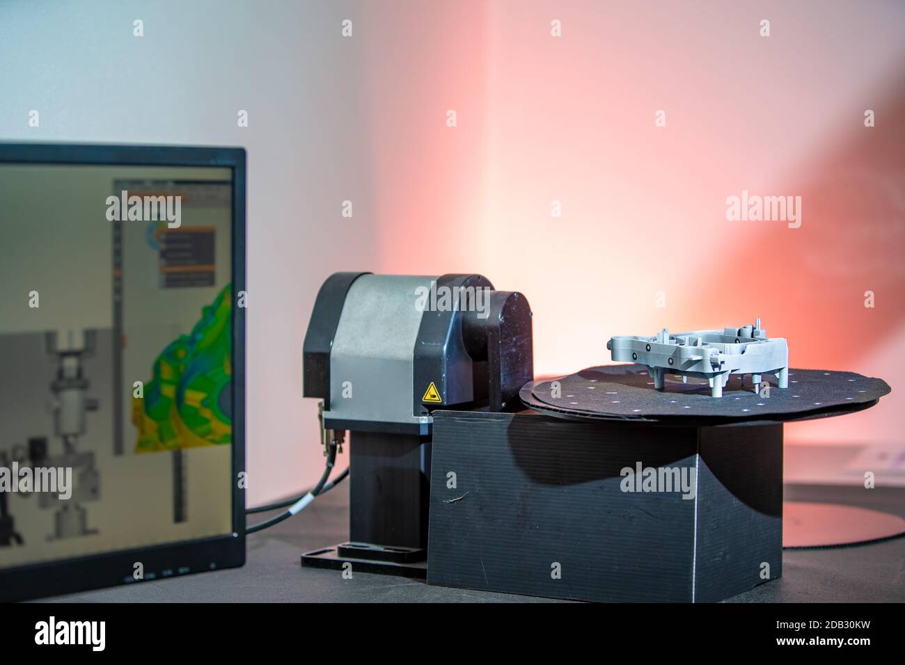 technically professional machine for 3D scanning and measurement of ...