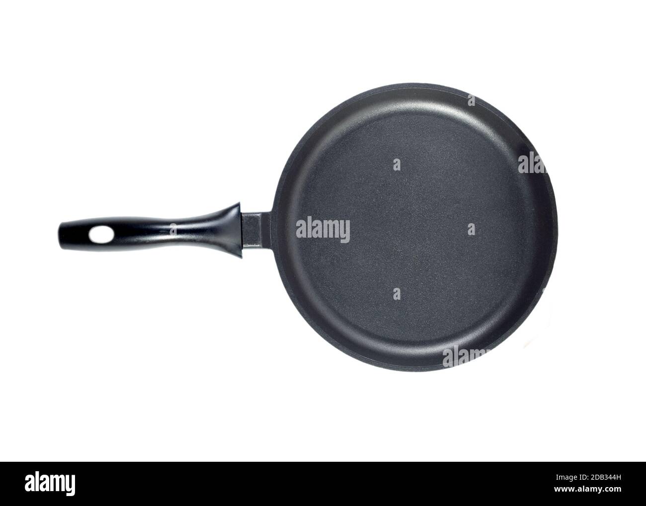 Frying pan top isolated on white background Stock Photo - Alamy