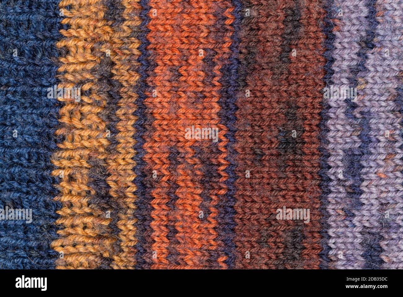 Knit structure with colorful colors Stock Photo - Alamy