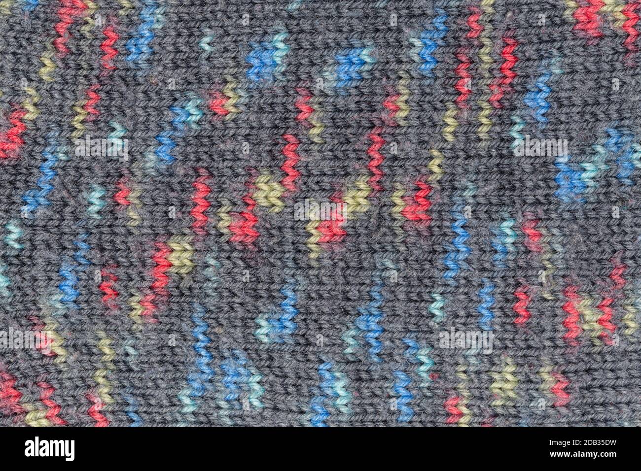 Knit structure with colorful colors Stock Photo - Alamy
