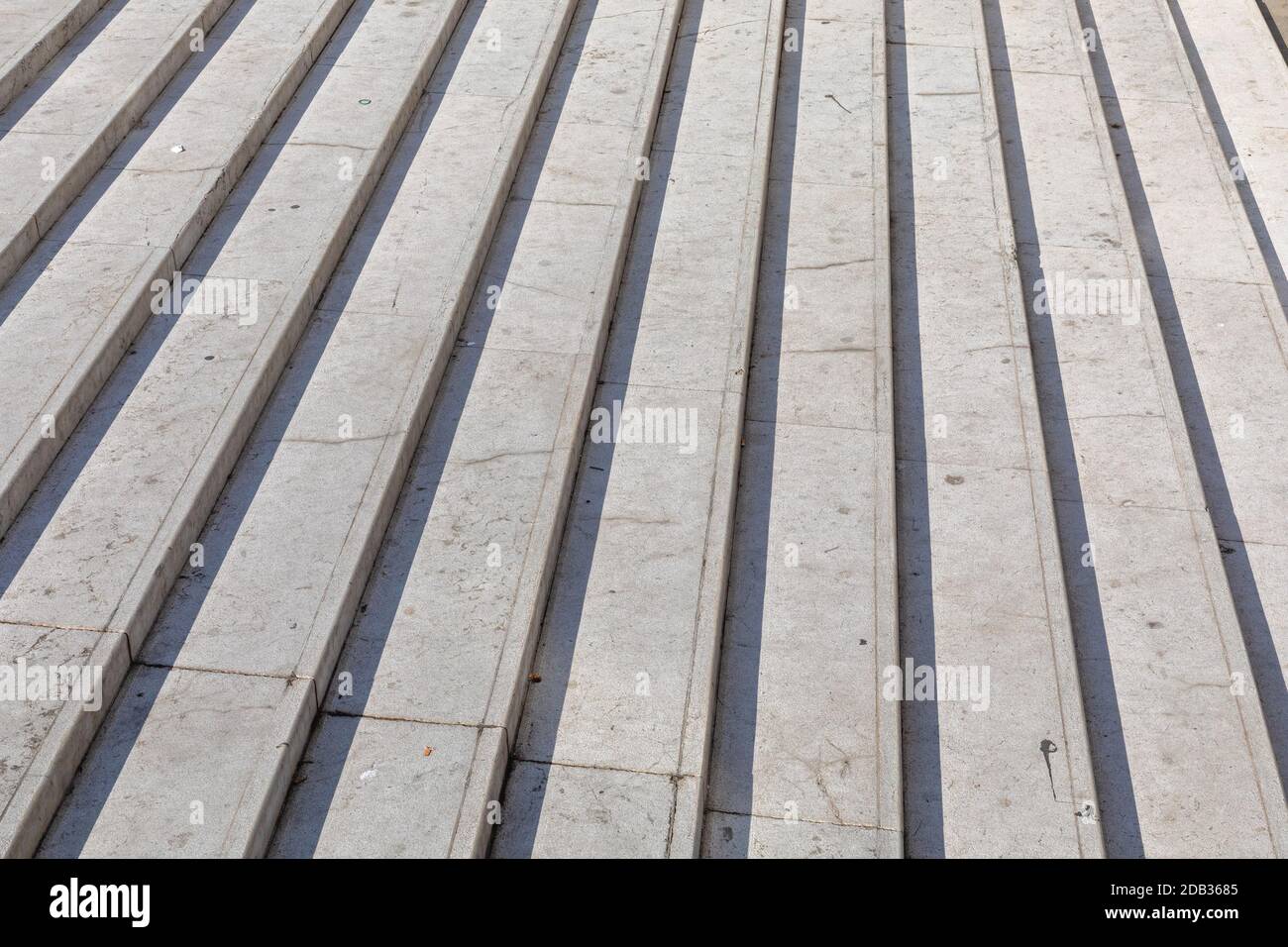 Big Long Stone Stairs in Venice Italy Stock Photo - Alamy