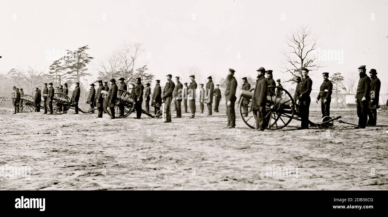 Point of Rocks, Va., vicinity. Crew of U.S. Army gunboat General Foster ...