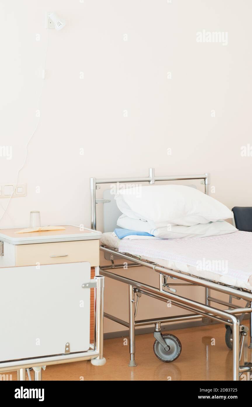 Shot of hospital ward, interior, clean, clinic Stock Photo - Alamy