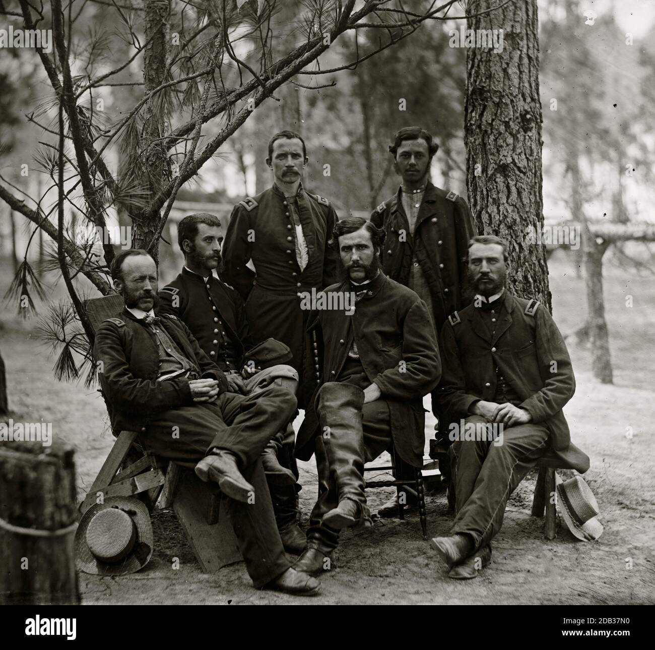 Broadway Landing, Va. Surgeons of 4th Division, 9th Corps Stock Photo ...