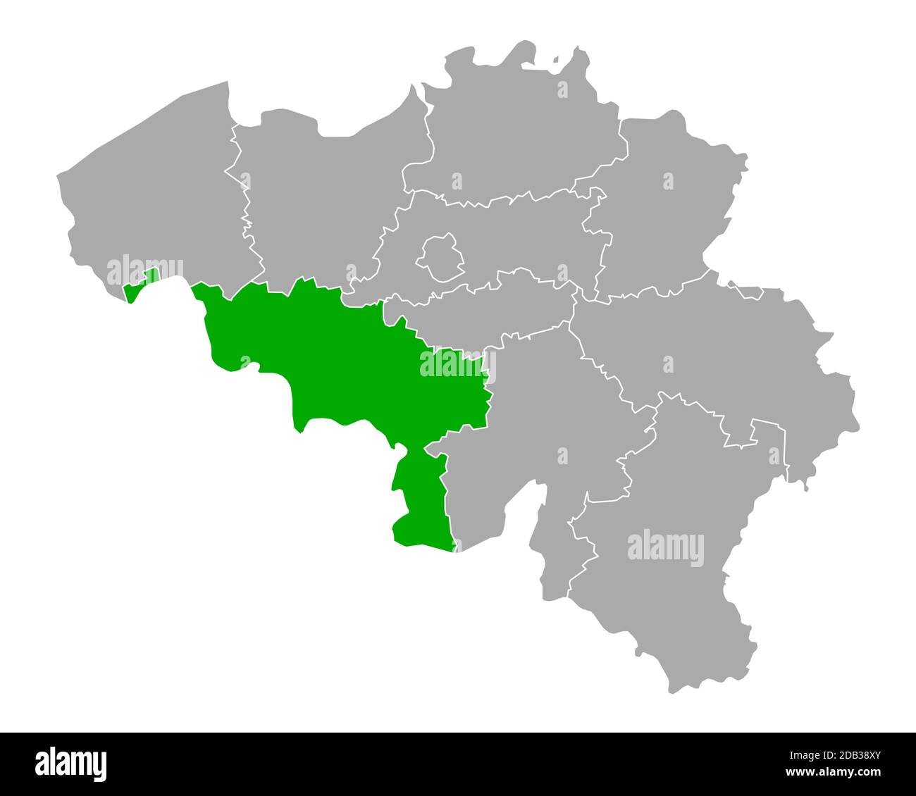 Map of hainaut hi-res stock photography and images - Alamy