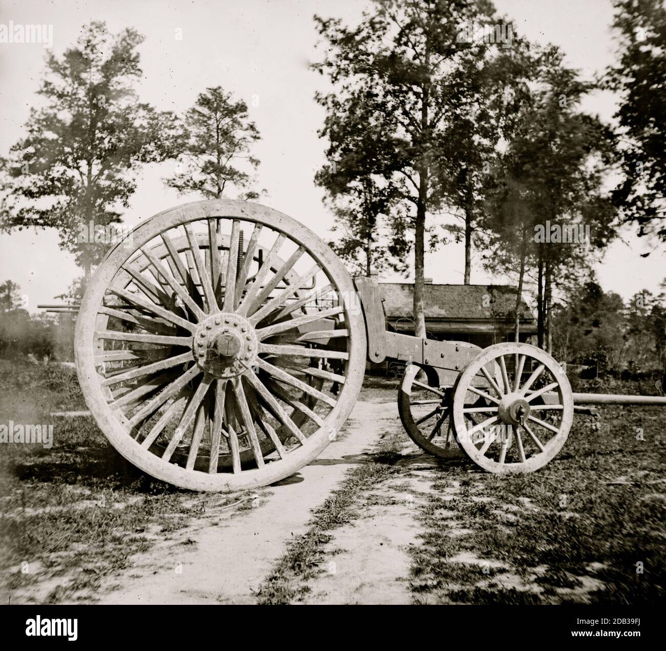 Drewry's Bluff, Virginia (vicinity). Sling for heavy artillery Stock ...