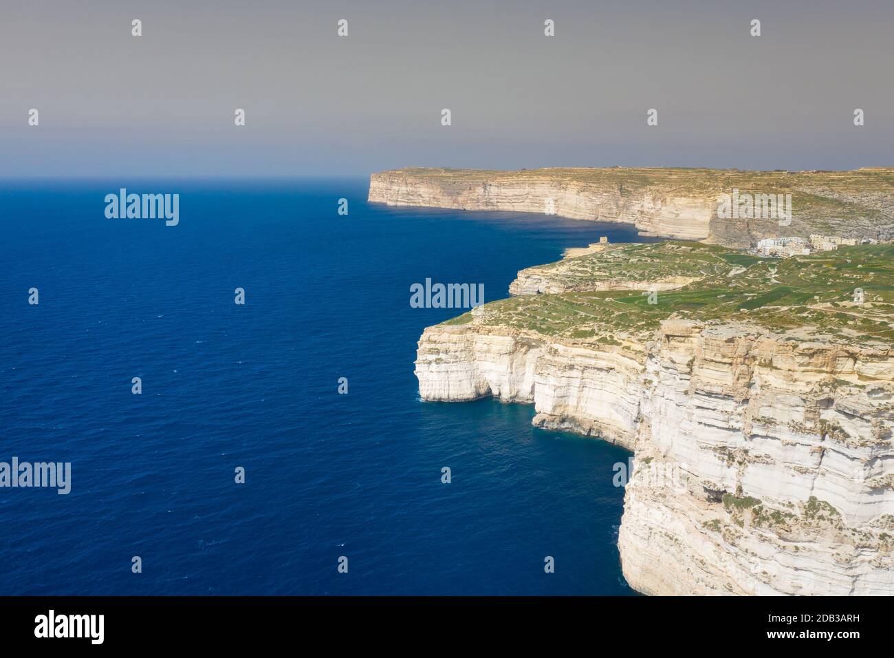 Aerial view of Sanap cliffs. Gozo island, Malta Stock Photo - Alamy